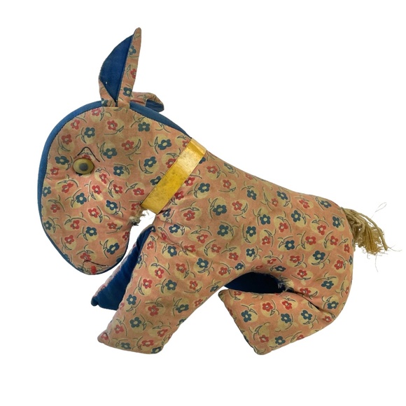 Toys | Vintage Plush Carnival Prize Donkey | Poshmark
